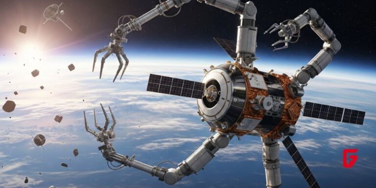 UK Space Agency’s £75M Space Debris Removal Mission
